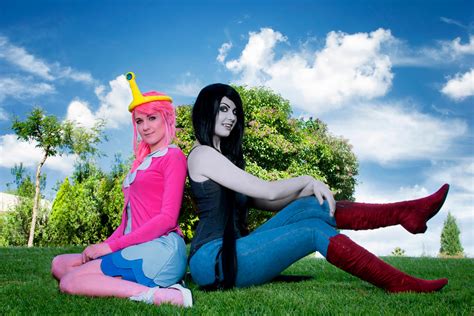 Cosplay Av Marceline Og Prinsesse Bubblegum Princess Bubblegum X