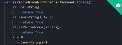 Valid Palindrome Interview Solution