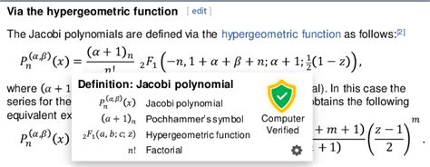 Mathematical Semantic Annotation In Wikipedia Download Scientific