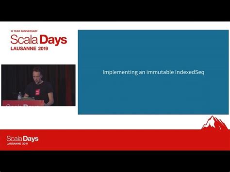 Scala Days Talk Implementing The Scala 213 Collections From Scala