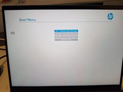 Solved Dragonfly Pxe Boot Issue Hp Support Community 9196183