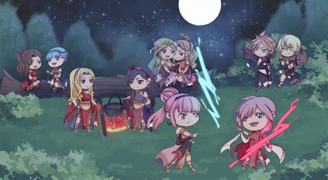 Night In The Woodsfinal Fantasyfire Emblem Crossover Rfireemblem