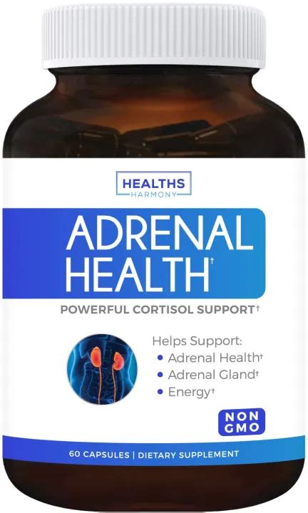 Adrenal Support And Cortisol Manager Non Gmo Powerful Adrenal Health