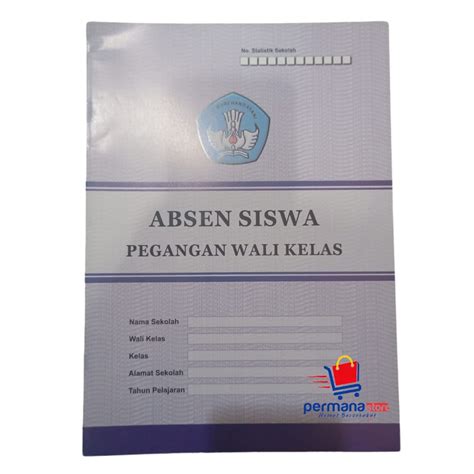 Jual Buku Absen Siswa Pegangan Wali Kelas Shopee Indonesia