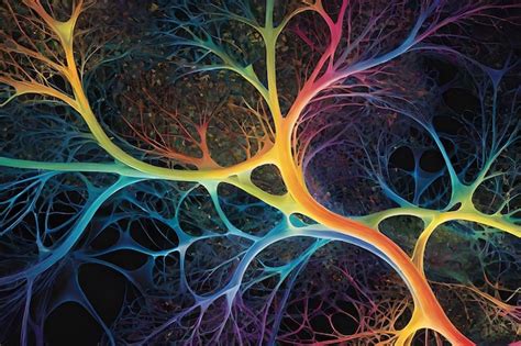 Premium Ai Image A Pattern Of A Neuron Firing