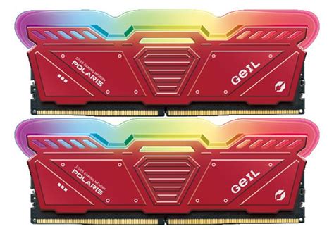 Geil Polaris Rgb Sync 32gb 2 X 16gb Ddr5 8000 Red Ram Specs