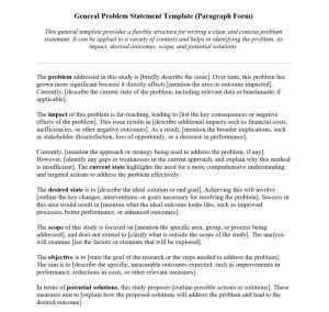 Write An Effective Problem Statement A Step Guide