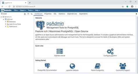 Tools 透過 pgAdmin 操作 PostgreSQL 資料庫 Tools 透過 pgAdmin 操作 PostgreSQL 資料庫