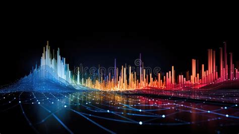 Interactive Data Lines Stock Illustration Illustration Of Insights