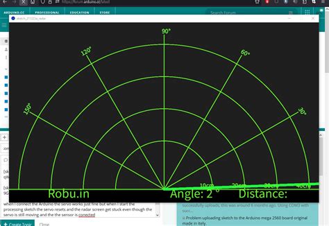 Can Somebody Help Me With Arduino Radar Problem General Guidance