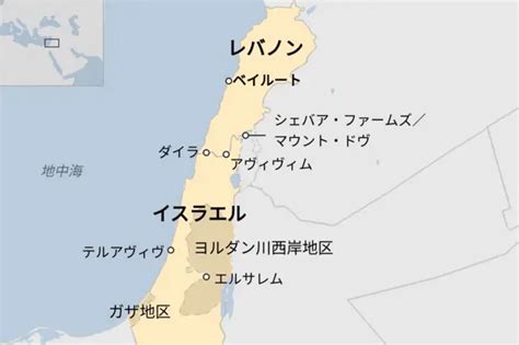イスラエルとレバノン武装勢力も衝突 ガザ地区での紛争と並行 Bbcニュース