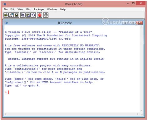 Tổng quan về ngôn ngữ R cài đặt R trên Windows và Linux QuanTriMang