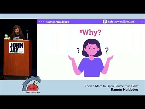 Free Video Theres More To Open Source Than Code From Confreaks Class Central