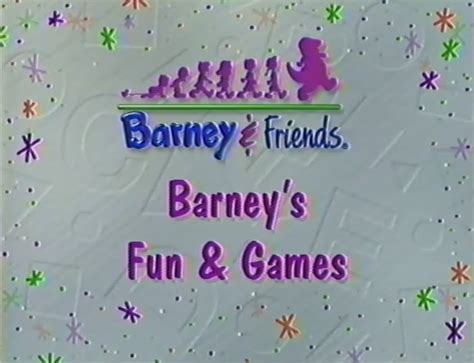 Barneys Fun And Games Barney Wiki🍡 Descubra Os Benefícios Das Apostas Na B1 Bet