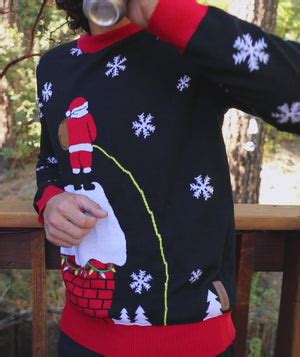 My Eyes Are Up Here Ugly Christmas Sweater Mens Christmas Outfits