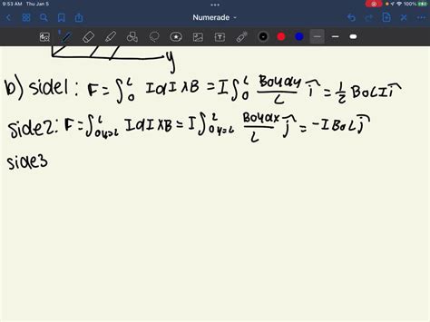SOLVED The Diagram Below Shows A Loop Carrying A Current I That Numerade