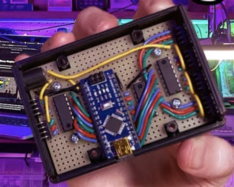 control six separate rgb led strips with a single arduino nano m r