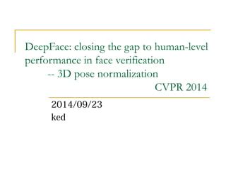 Pose Normalization PPT