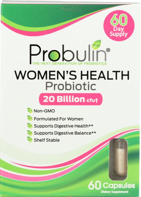 Probulin Womens Health Probiotic 60 Cp Vitaminstar