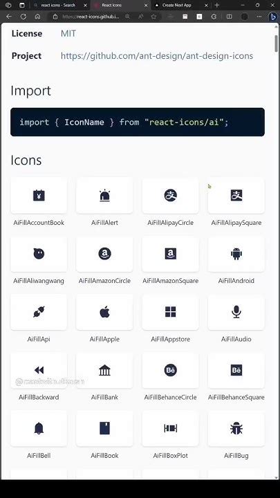 How To Use React Icons In React Js Reactjs Tailwindcss Nextjs Youtube