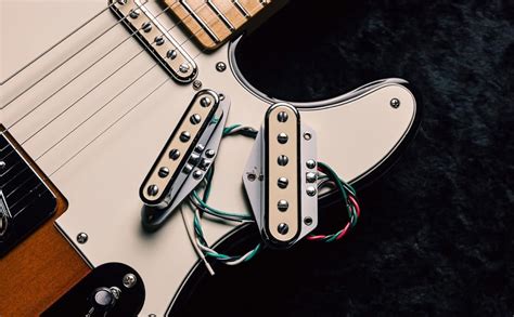 Fender Cobalt Chrome Telecaster Pickup Set Electric Guitar Electronics