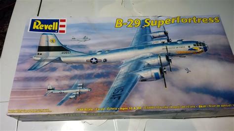 Revell 148 B 29 Superfortress Huge Model Airplane Kit Factory Sealed
