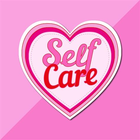 Premium Vector Self Care Vector Design Self Love Club Patch Sticker Pack