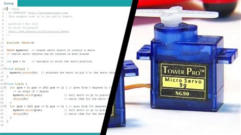 Arduino Servo Motor Sg