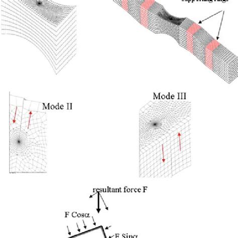Finite Element Model Of Bending Specimens Download Scientific Diagram