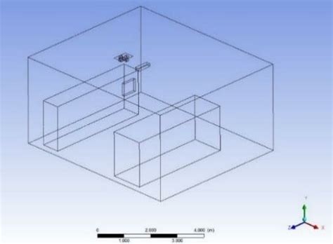 CAD Design Of CFD Model A And Mesh Of CFD Model For Simulation B Download Scientific Diagram