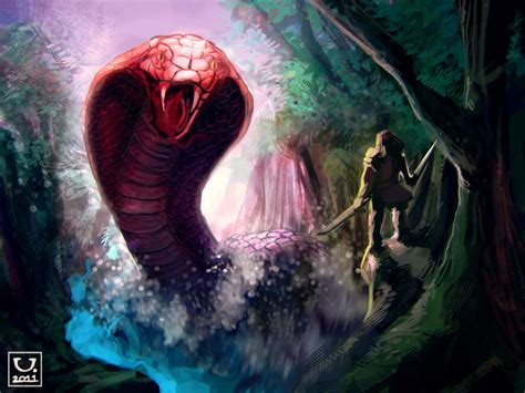 Giant Snake By Carloscara On Deviantart
