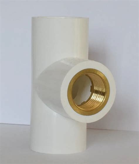 1 Inch Female Upvc Brass Reducer Tee Plumbing At Rs 45piece In Rajkot Id 26750179888