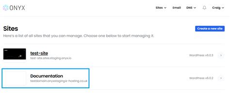 Find Your Database Details In The Onyx Dashboard Krystal Hosting
