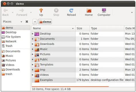 Configuring The Ubuntu 1104 Unity File Manager Techotopia