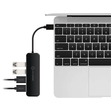Ultra Slim 4 Port Super Speed Usb 3 0 Hub
