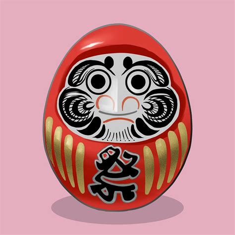Japanese Maneki Neko Figurine Illustration Royalty Free Stock Vector