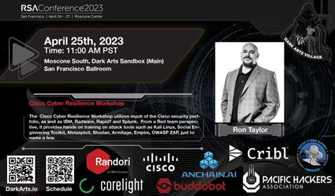 Dark Arts Village On Linkedin Rsacsandbox Rsac Rsac2023 Darkartsvillage Cisco Cyber