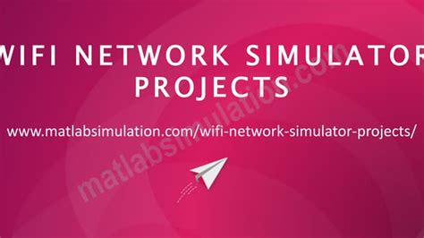 Wifi Network Simulator Projects Research Guidance Ppt