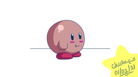 Kirby Walk Cycle By Kites The Rockman On Newgrounds