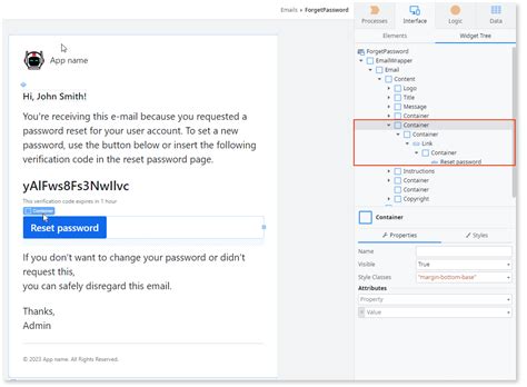 Create Email To Send Verification Code Odc Documentation