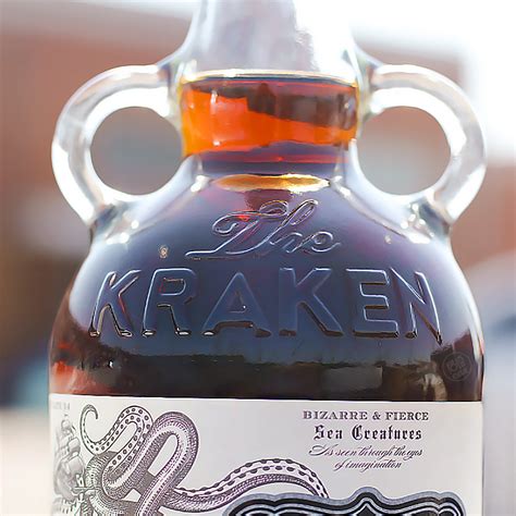 挪威海怪黑朗姆酒海妖章鱼朗姆酒北海巨妖 Kraken Rum 700ml 虎窝淘