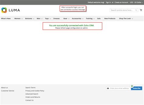 Magento 2 Zoho Crm Integration