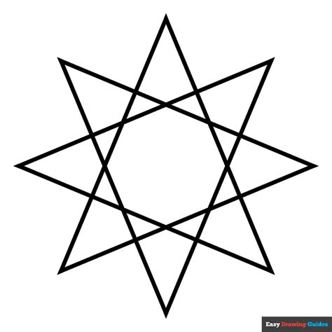 Star Drawing Outline