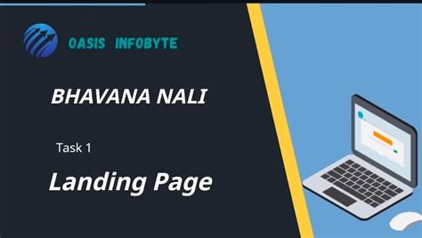 Bhavana Nali On Linkedin Task1 Level1 Oasisinfobyte Webdesign