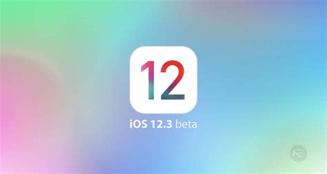 Download IOS 12 3 Beta 1 IPSW Links OTA Update Released Redmond Pie
