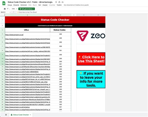 how to use status code checker zeo