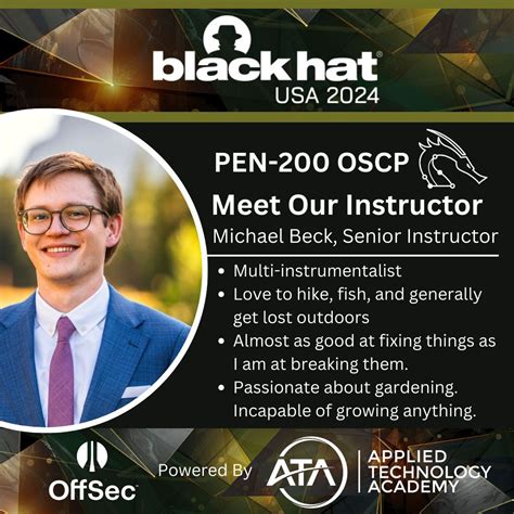 Applied Technology Academy On Linkedin Joinus Cyber Blackhat Pentesting