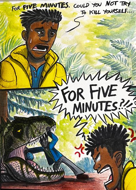 Jurassic World Chaos Theory For Five Minutes By Loxodonta14 On Deviantart