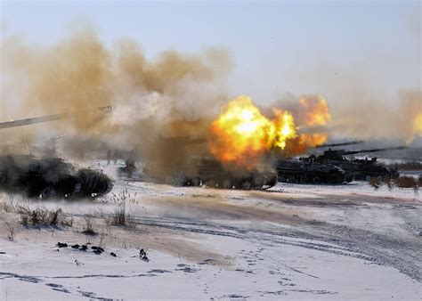 The Russians Brought The Most Powerful Artillery Systems To Bakhmut