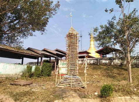 မက်မန်းမြို့နယ်၌ မင်းရန်အောင်စေတီတော်ကြီးတွင် တပို့တွဲလပြည့်နေ့ ဘုရားမီးလှုံပူဇော်ခြင်း ဆောင်ရွက